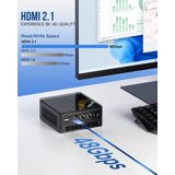 GMKtec Mini Gaming PC, 1TB SSD 32GB RAM, AMD Ryzen 7 8845HS(Up to 5 ...