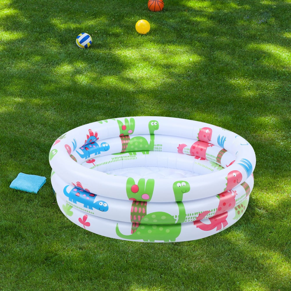 Herwey Children Dinosaur Mini pool,Round Inflatable Baby Toddlers ...
