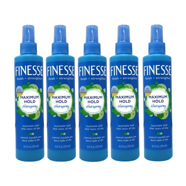Finesse Self Adjusting Extra Hold Fragrance Free Hair Spray, Soft Sheen ...
