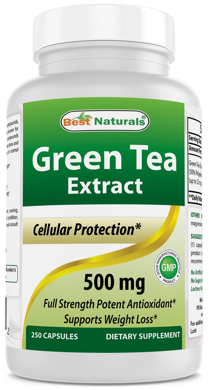 Best Naturals Green Tea Extract Weight Loss Supplement 500 Mg 250 Best Naturals Green Tea Extract Weight Loss Supplement 500 Mg 250