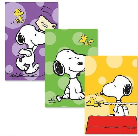 Materials Nos Vintage peanuts collection trading cards Snoopy and ...