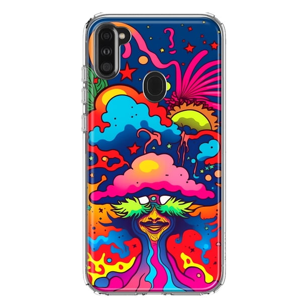 MUNDAZE Samsung Galaxy A11 Shockproof Clear Hybrid Protective Phone ...
