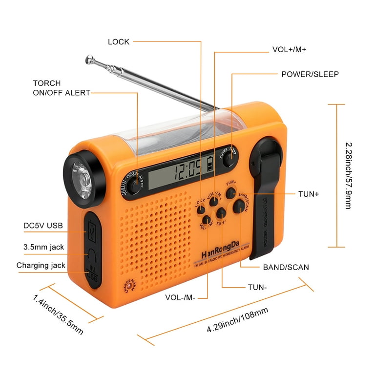 Walmart Battery Powered Emergency Radio