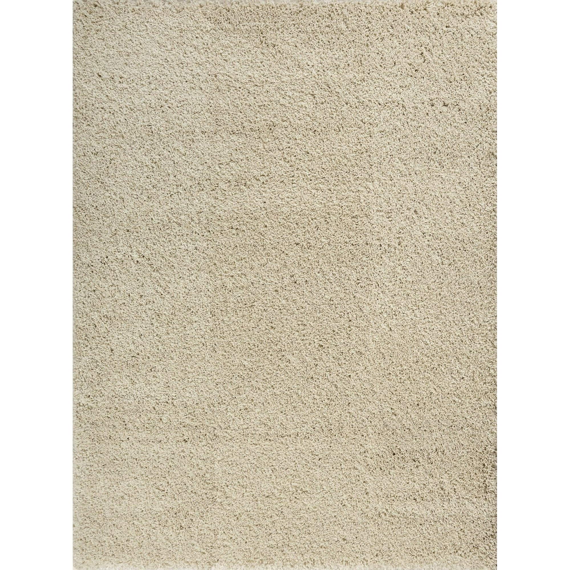 Click here for Hometrends Deluxe Cream Shag Rug 5 Ft X 7 Ft prices