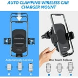 DIGITNOW Wireless Car Charger Phone Mount with Fast Charging and Auto ...
