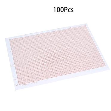 "Mr. Pen- 4x4 Grid Graph Paper Notebook, 8.5""x11"", 55 Sheets Writing ...