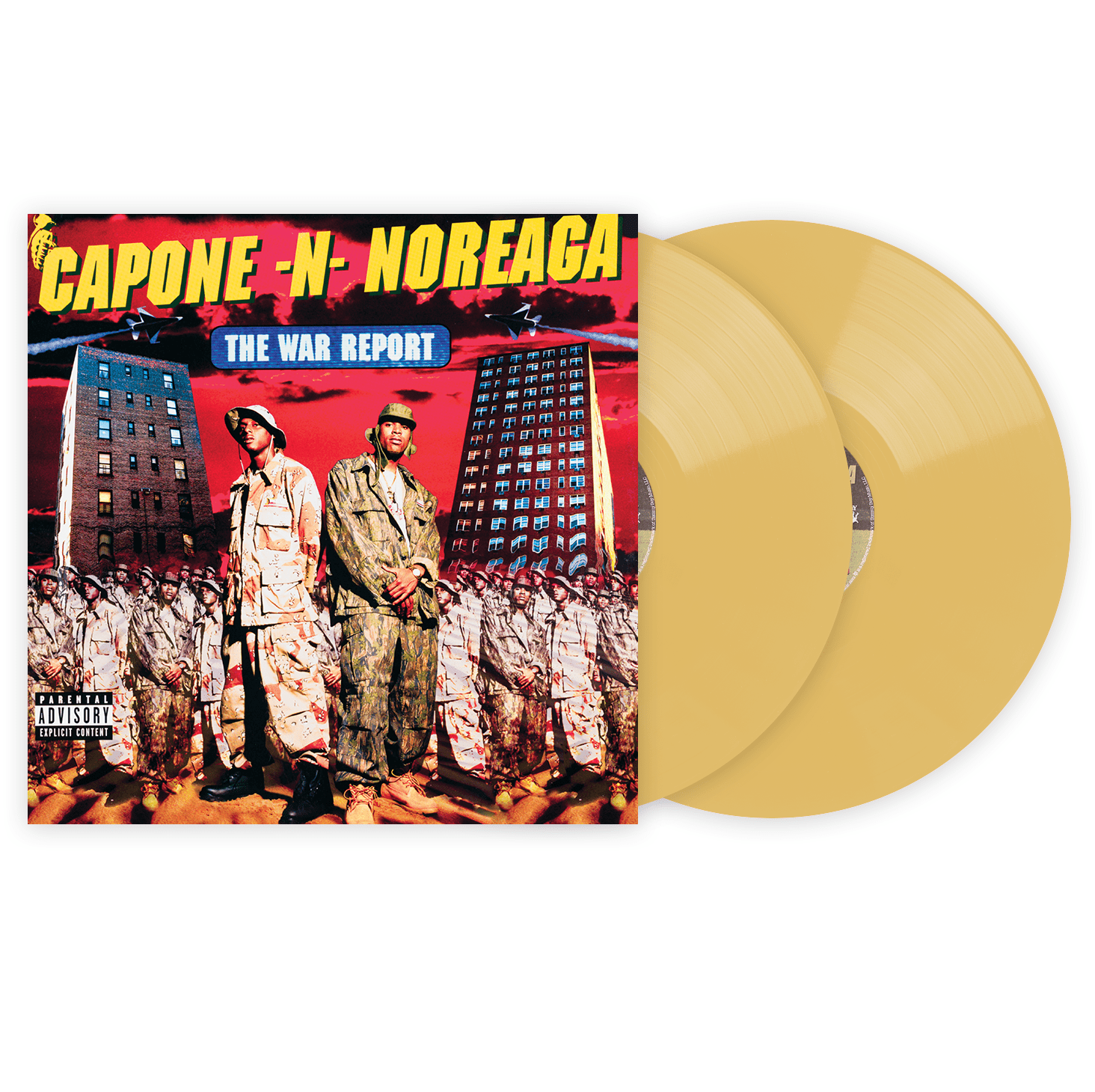 Capone-N-Noreaga - The War Report Exclusive ROTM Club Edition Yellow ...