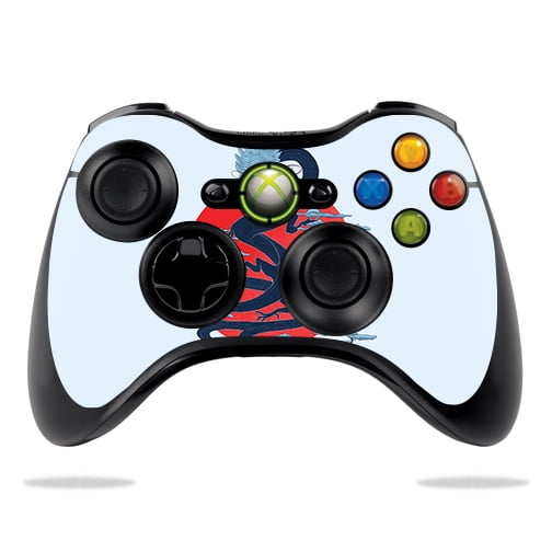 Skin Decal Wrap Compatible With Microsoft Xbox 360 Controller Sticker ...