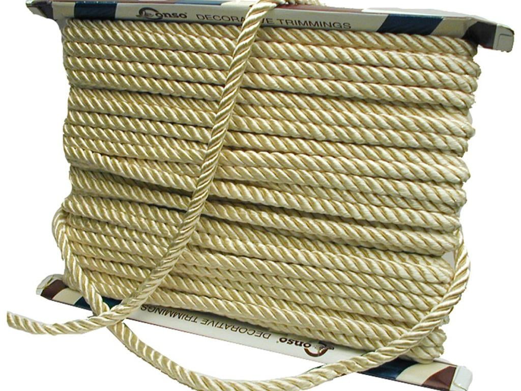 Conso Princess I Twisted Rayon Cord 3/8" Natural - Walmart.com