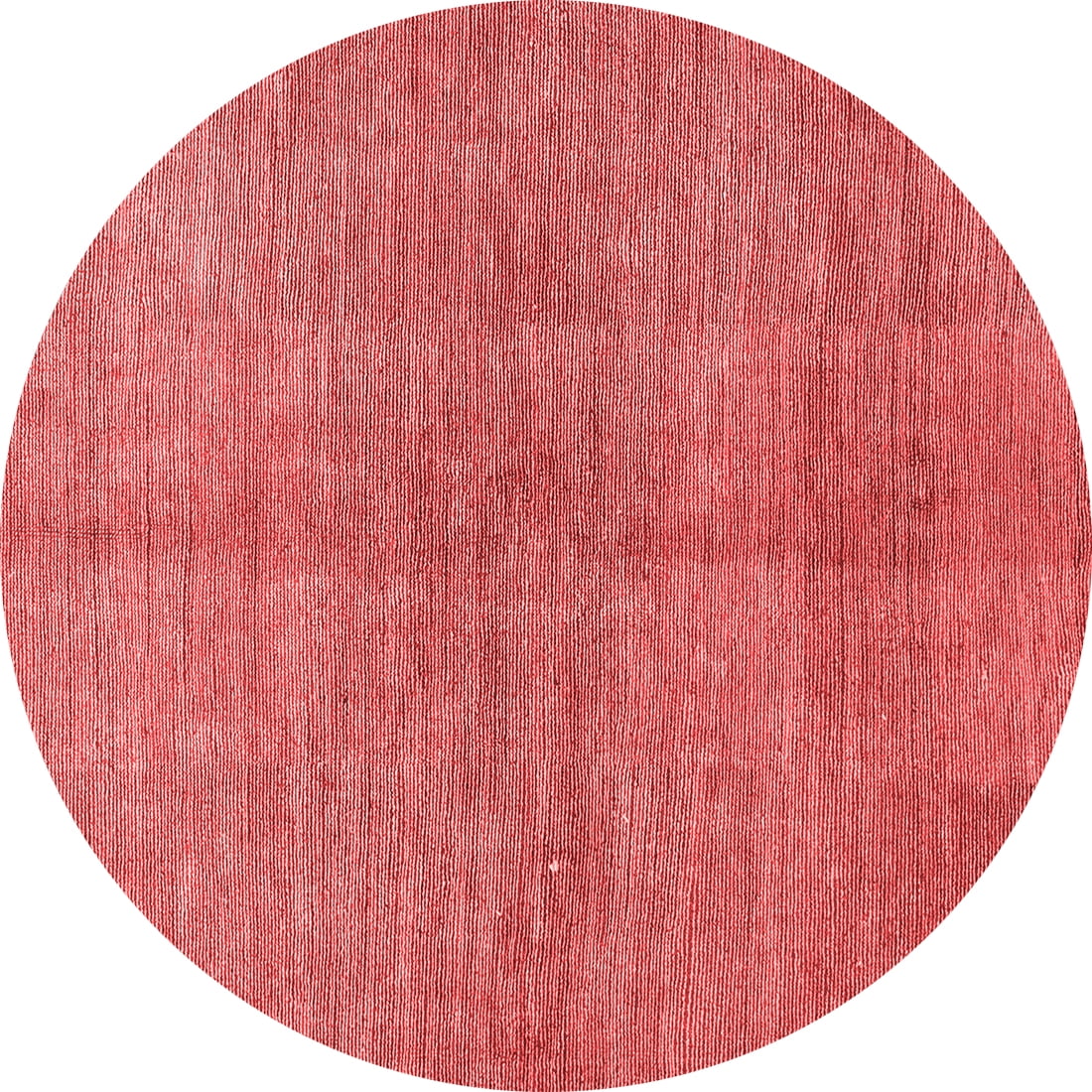 Ahgly Company Indoor Round Abstract Red Modern Area Rugs, 8' Round ...