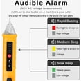 Non-Contact Voltage Detector, AC Voltage Tester 12-1000V with ...