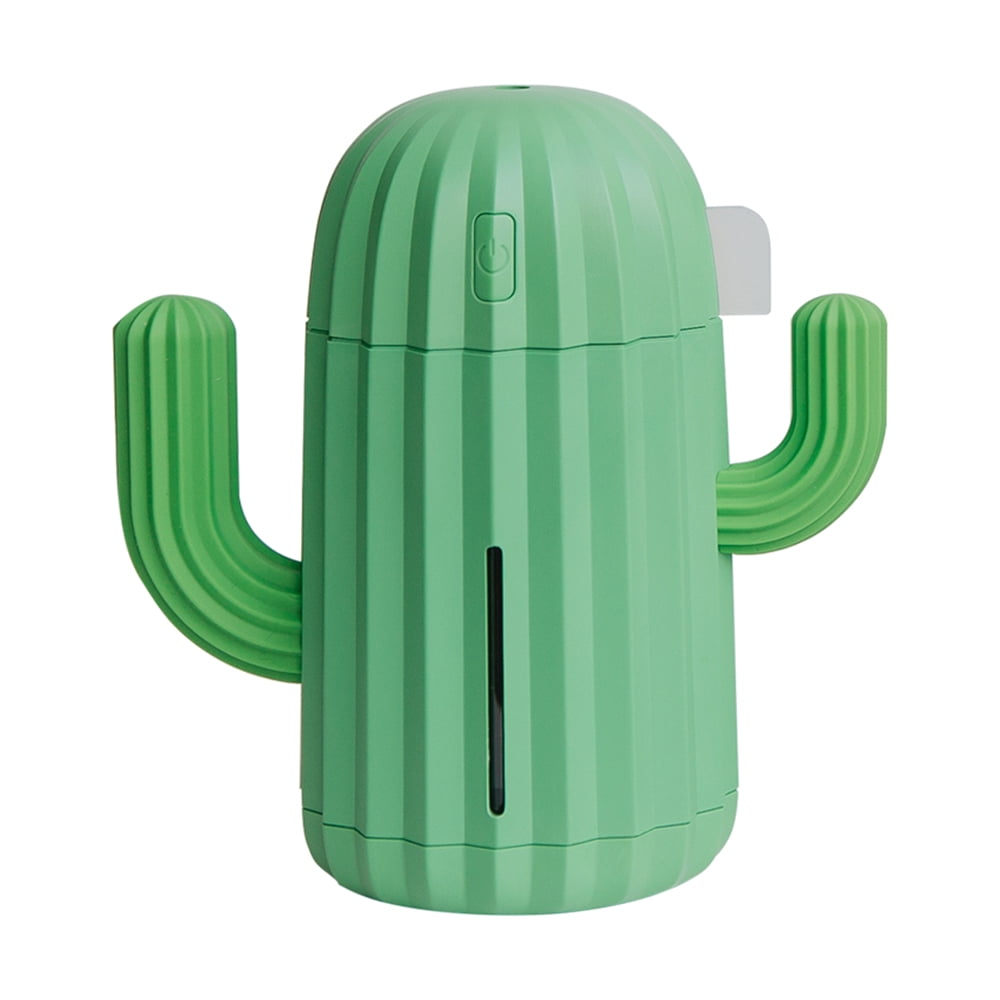 340ML Mini Humidifier Cactus Shape USB Air Humidifier Mist Maker for ...