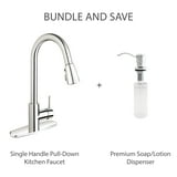Belanger URB78CCP Single Handle Pull-Down Kitchen Faucet, Polished ...