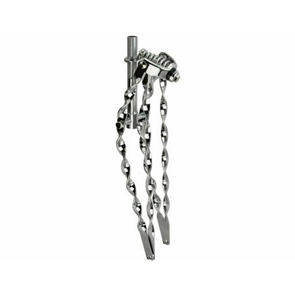 26" Classic Flat Twisted Spring Fork 1" Chrome.Bike fork, bicycle fork ...