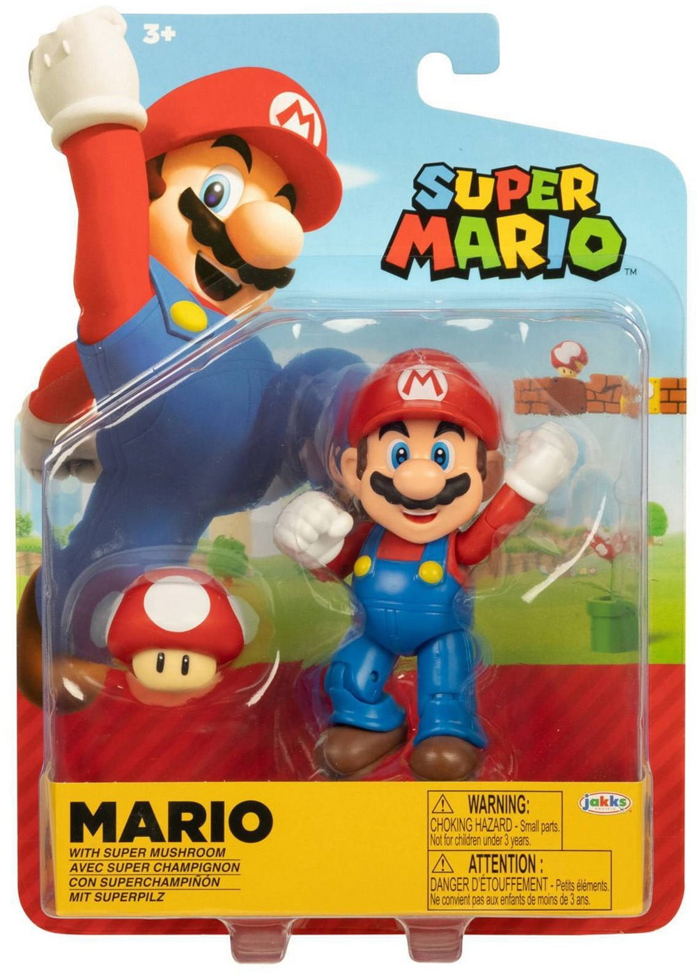 World of Nintendo Wave 29 Super Mario Action Figure (with Super ...