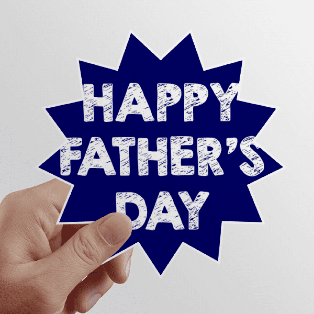 Love Papa Happy Father Day Sun Vinyl Sticker Luggage Graffiti Flower ...