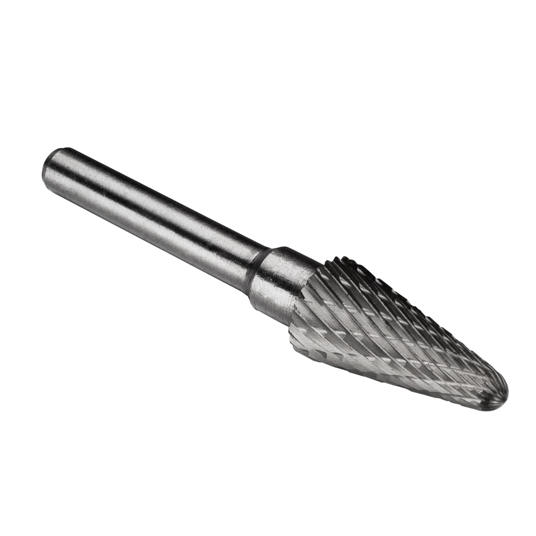 Double Cut Tungsten Carbide Rotary File 15/32 Head 6mm Shank Cone ...