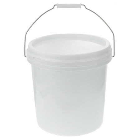 Portable Plastic Bucket White Plastic Bucket Plastic Water Bucket 3 ...