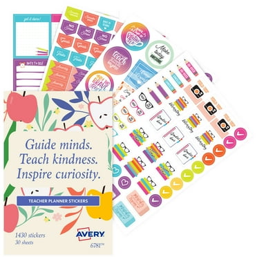The Happy Planner Big Teacher Sticker Value Pack, Get it Done - Walmart.com