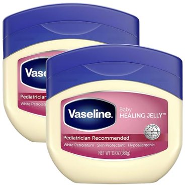 Vaseline Petroleum Jelly Baby DNF2 Skincare Protective & Pure 4 Count Treats Dry Skin And ...