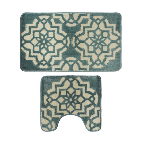 Attraction Design Home 2 Piece Bath Rug Set - Walmart.com