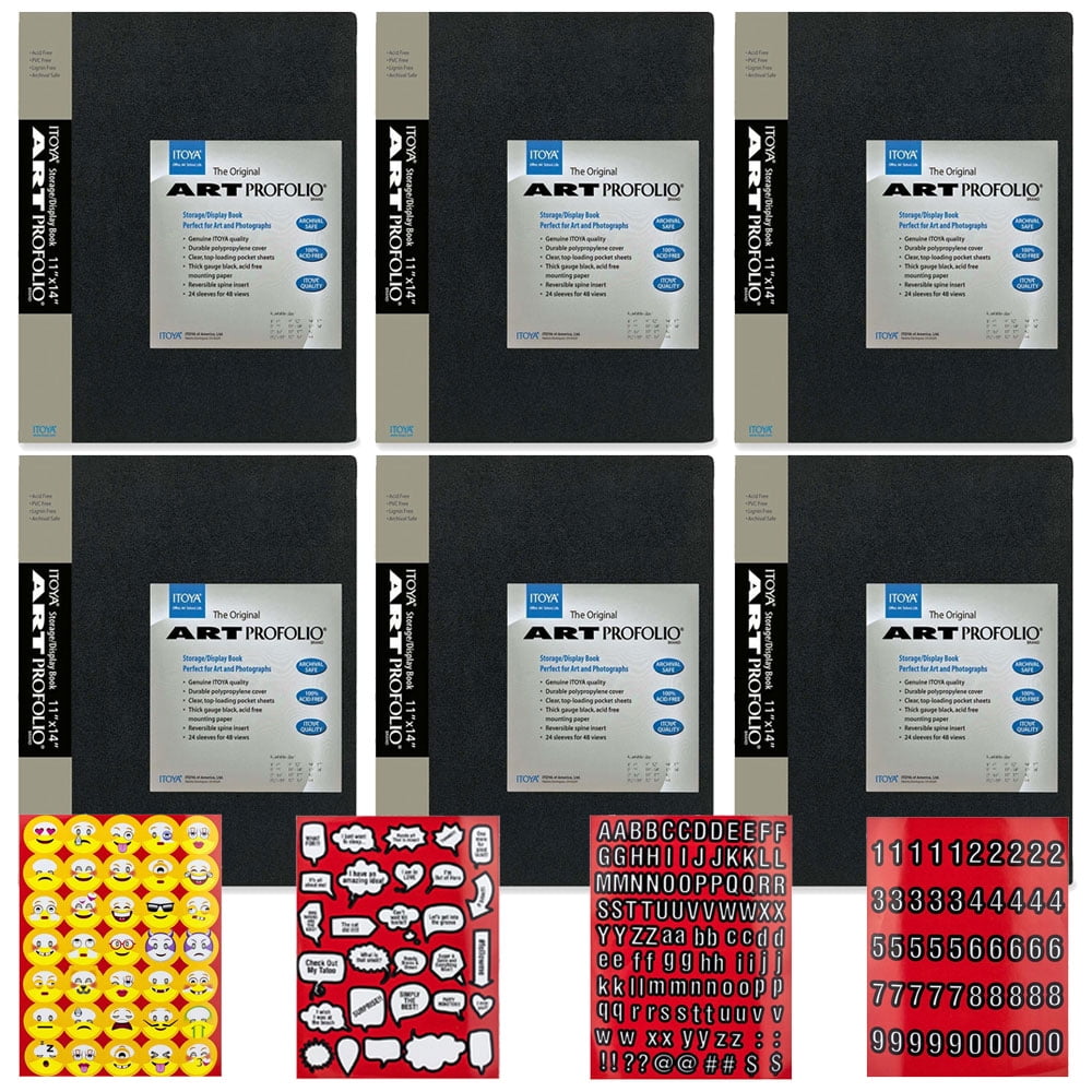 ITOYA Profolio Series 11 X 14 Inch Art Presentation Portfolio (Pack of ...