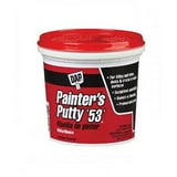 DAP Painter's Putty 53, White, 1 Pint, Interior & Exterior Filler ...