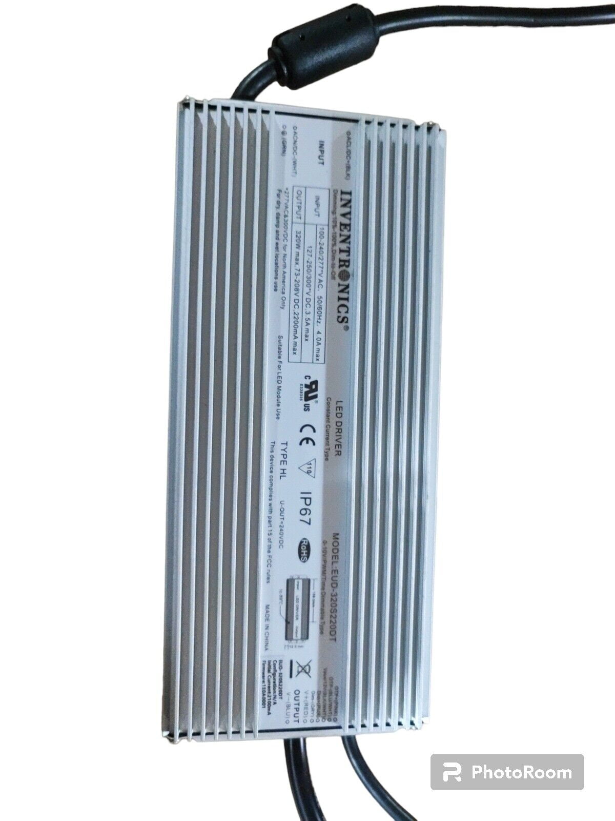 INVENTRONICS LED Driver 320W EUD-322S220DT NEW-1 PC - Walmart.com