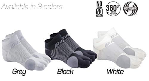 Buy OS1st Bunion Relief Socks (One Pair) with Split-Toe Design and ...