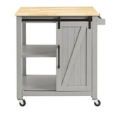 Mainstays Kitchen Cart, Gray - Walmart.com
