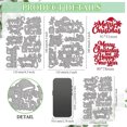 1set Christmas Theme Carbon Steel Cutting Dies Stencils for DIY ...