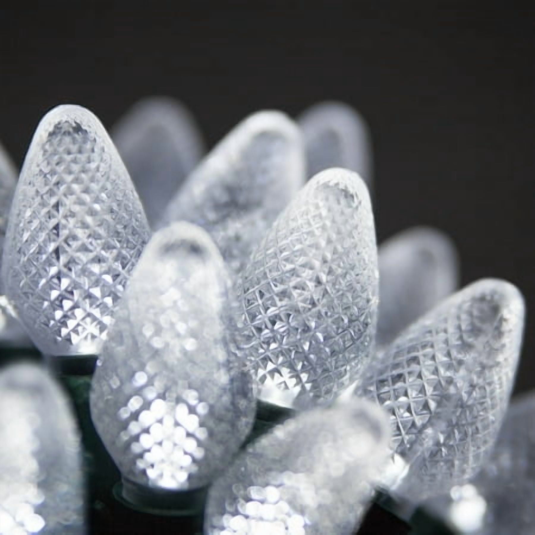 Click here for Wintergreen Lighting C7 Cool White Christmas Light... prices