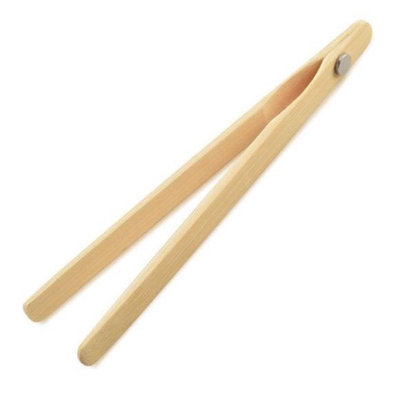 Wooden Toaster Tongs