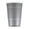 JAM Paper Plastic Cups, 16 oz, Silver, 20/Pack - Walmart.com