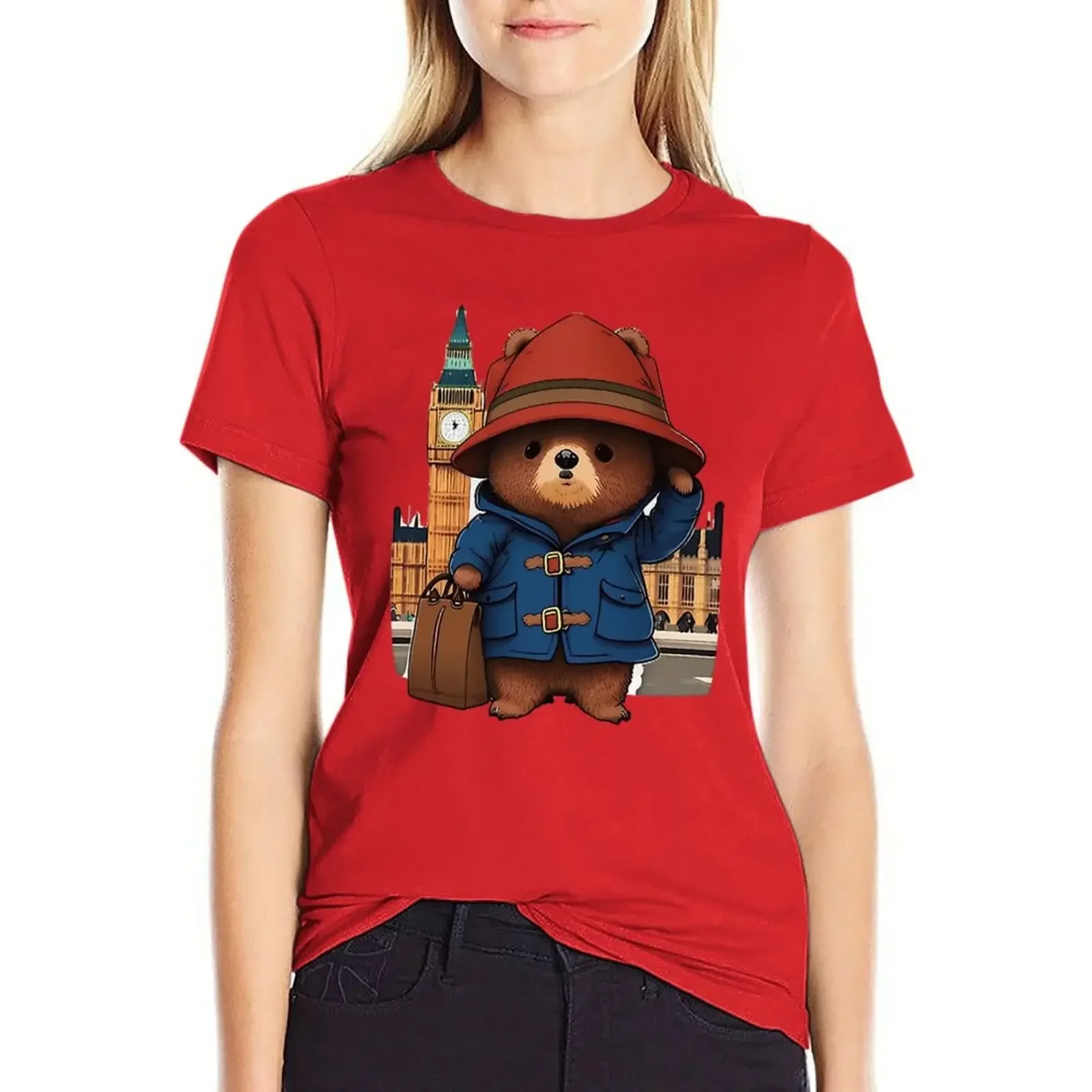 Click here for Unbranded Paddington Bear In London T-Shirt Summer... prices