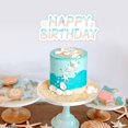Beach Shell Birthday Cake Topper Beach Shell Birthday Party Decorations ...
