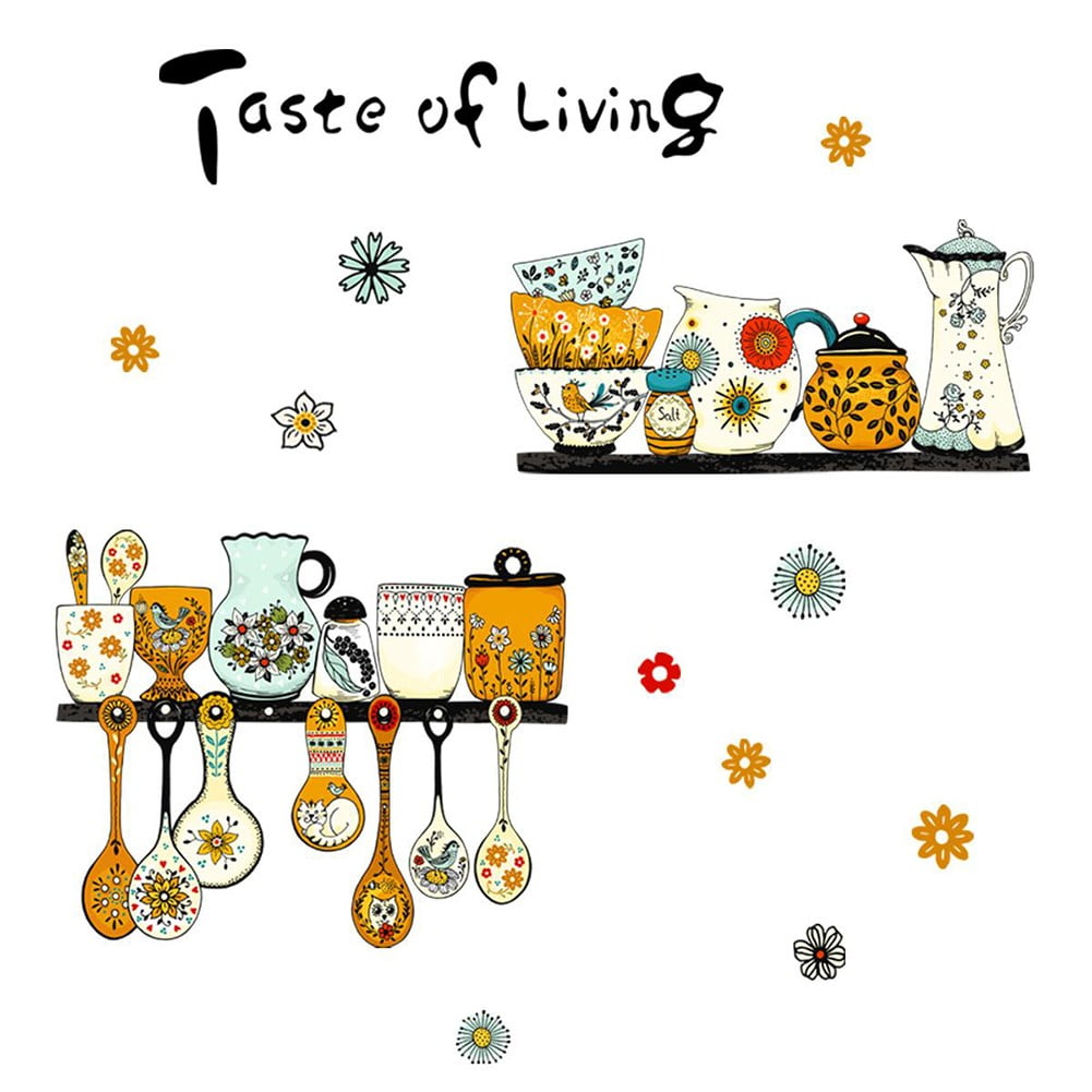 Click here for Sunshinestore My Kitchen Wall Stickers Diy Wall Ar... prices