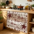 Cabinet Curtain 35''W x 35''L,Vintage Farmhouse Under Sink Curtain ...