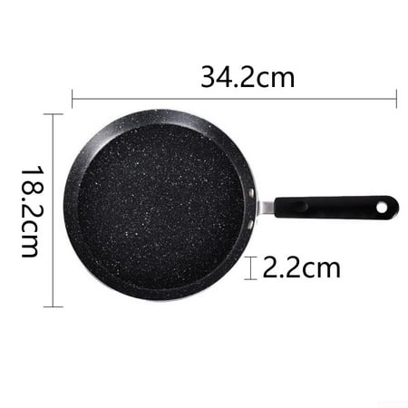 Dosa/Tawa/ Crepe / Pancake Pan Induction Gas Electric Marble Coated ...