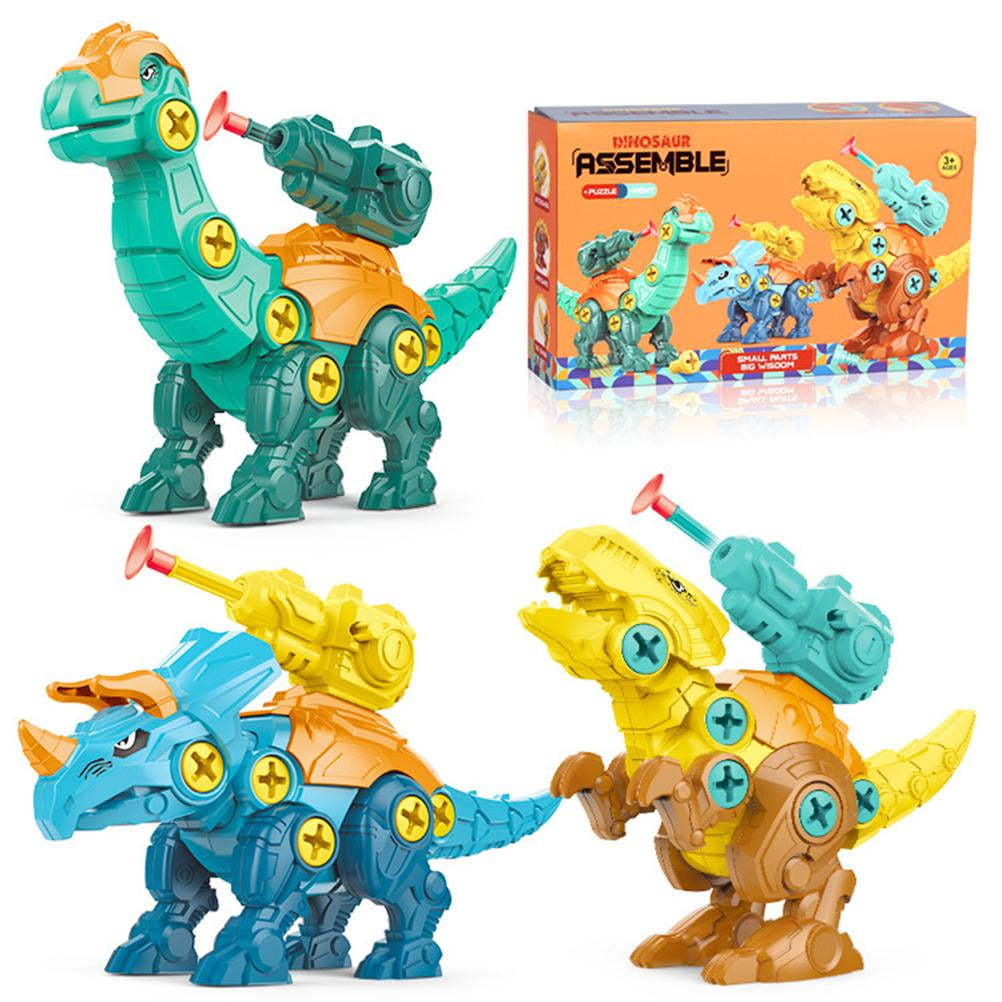 Click here for Braveheart Adven 3 Pack Shooting Take Apart Dinosa... prices