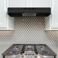 SNDOAS Range Hood GF3976BK, 30 Inch Under Cabinet Vent, Led Light ...