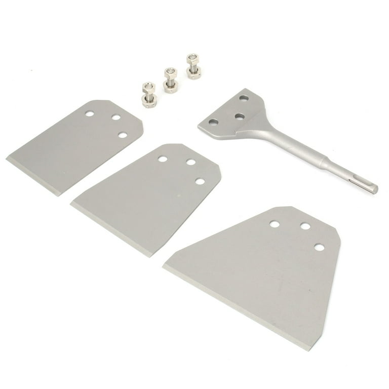 Firecore SDS Plus Floor Scraper, 4 Inch Wide Tile Thinset Scaling ...