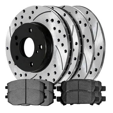 AutoShack Brake Kit Replacement for 2012-2016 Subaru Impreza 2.0L AWD ...