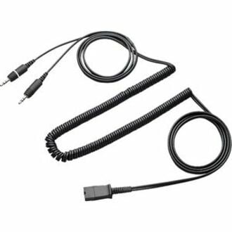 Plantronics Headsets to PC Sound Cards Adapter Cable Assembly - Walmart.com