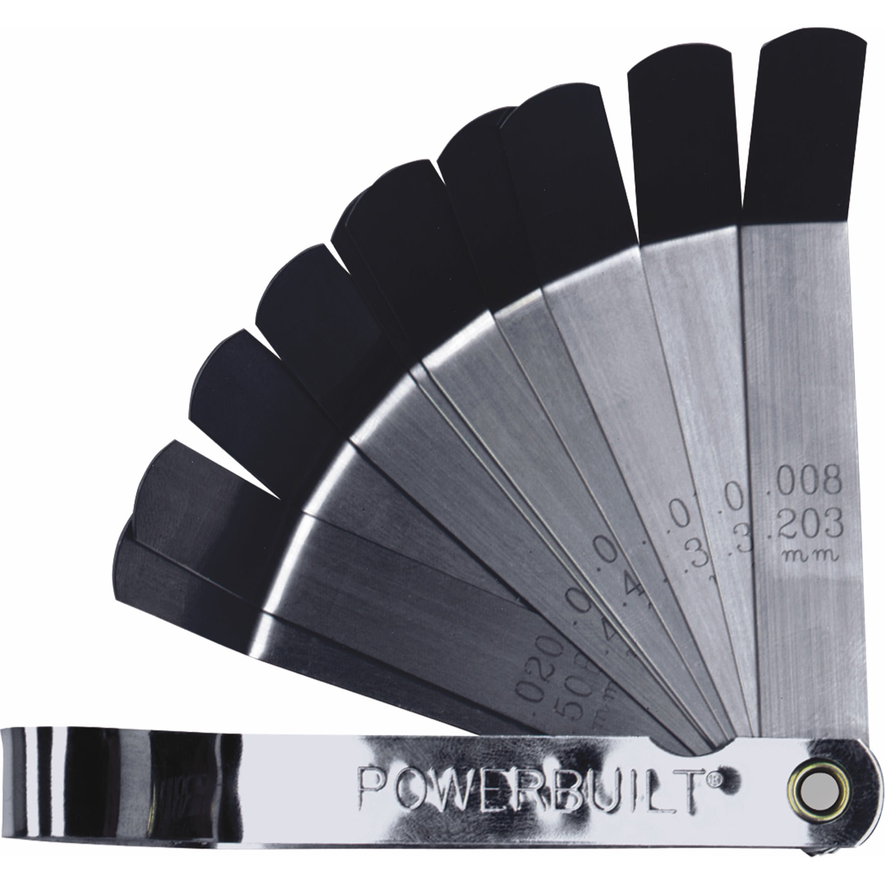 Powerbuilt 9 Blade Tappet Feeler Gauge - 648515 - Walmart.com