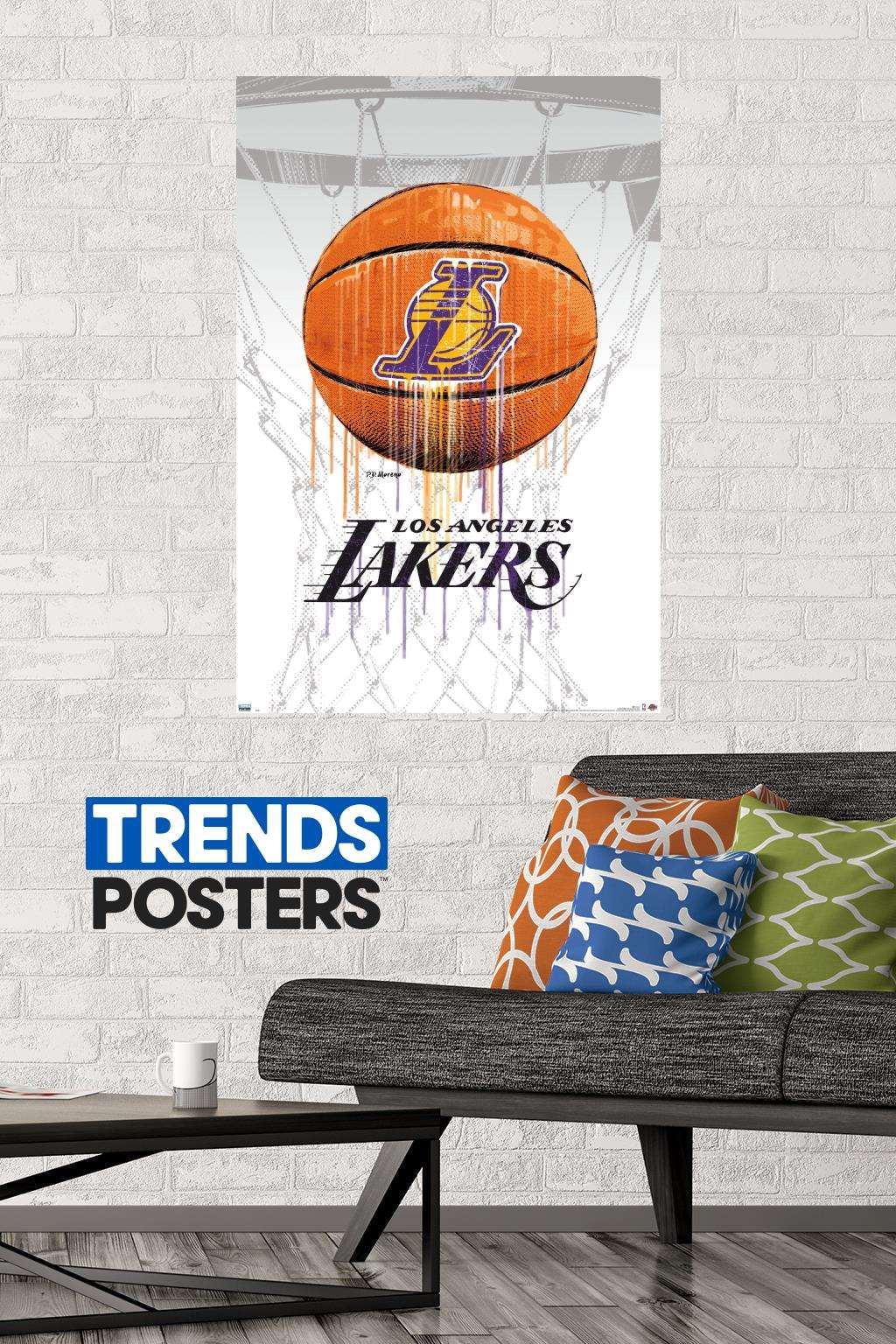Buy NBA Los Angeles Lakers - Drip Ball 20 Wall Poster, 22.375 x 34 ...