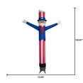 Patriotic Animated Uncle Sam Jolly Jiggler Airblown Inflatable, 10', by ...