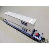 Lionel CSX Husky Stack #620365 with Graffiti O Gauge - Walmart.com