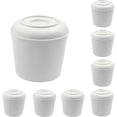 8 Pcs 1-1/4 Inch Rubber Chair Leg Caps Non-Slip Round Furniture Floor ...
