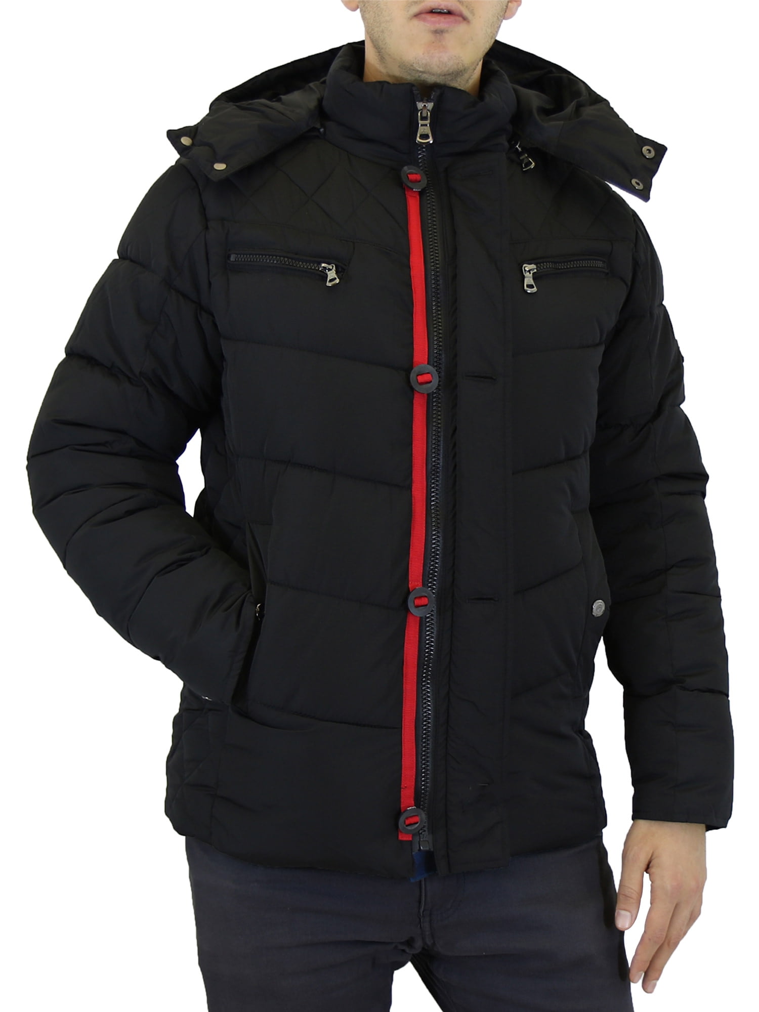 Mens Heavyweight Western Puffer Jacket - Walmart.com